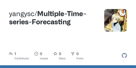 Github Yangyscmultiple Time Series Forecasting