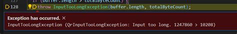 Inputtoolongexception Qrinputtoolongexception Input Too Long 1247860