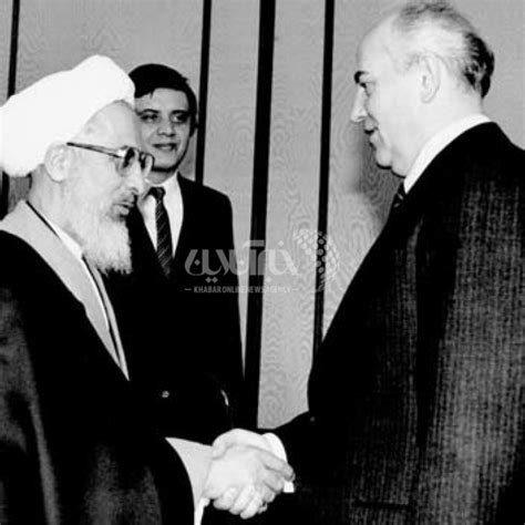 خبرآنلاین عکس دیدار میخائیل گورباچف با آیت‌الله جوادی آملی در دی