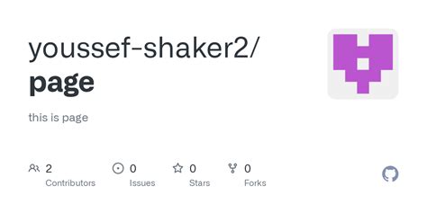 Github Youssef Shaker2page This Is Page
