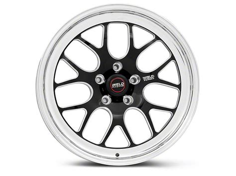 Weld Racing Rt S S77 18x5 5x45mm Bp 21in Bs Black Drag Wheel
