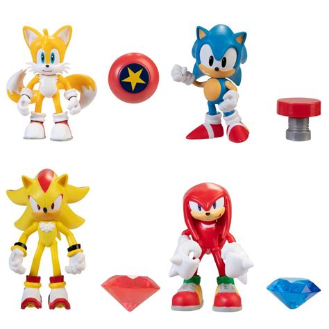 Classic Sonic The Hedgehog With Spring 4 Inch Action Figure Jakks