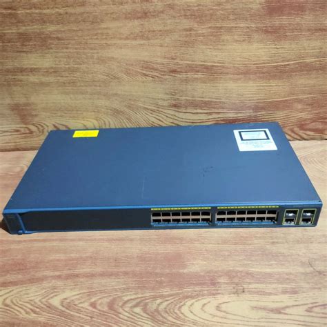 Jual Cisco Catalyst 2960 Plus Series Si 24 Port Ws C2960 24tc L Switch Hub Shopee Indonesia