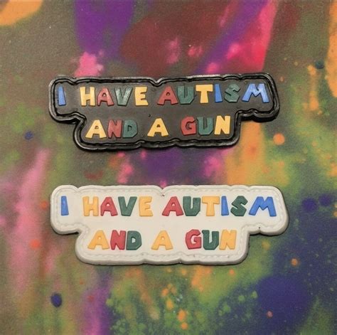 Autism Awareness Patch Gun Slaps