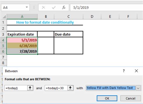 How To Do Conditional Formatting Of Date Excelchat