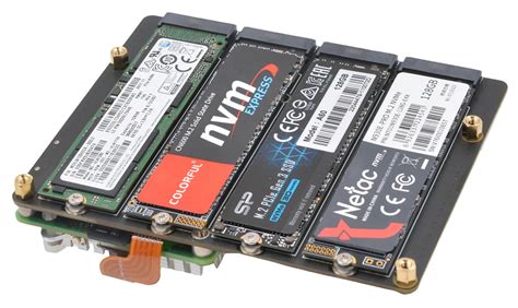 Geekworm X1011 PCIe To Four M 2 NVMe HAT Raspberry Pi PCIe Database