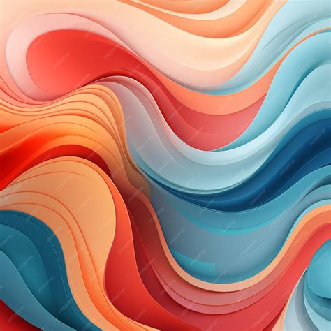 Premium Ai Image Abstract Background With Dynamic Effect Modern Pattern Vector Illustration