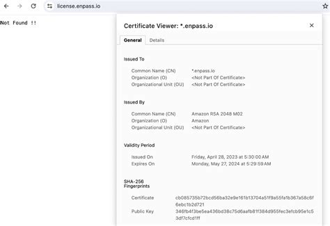 Ssl Certificate Validation Failed Enpass Support And Troubleshooting