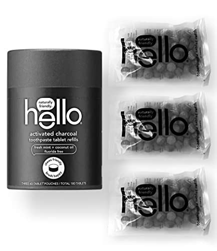 Hello Charcoal Toothpaste Tablets Eco Friendly Toothpaste Tablets For