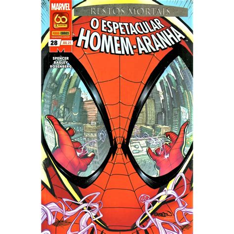 O Espetacular Homem Aranha 4ª Série Vol 28 072021 Panini Capa