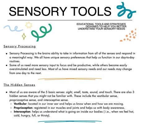 Sensory Tools For Teens And Adults Etsy