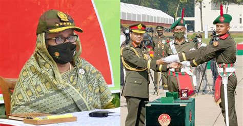 বাংলাদেশ মিলিটারি একাডেমিতে রাষ্ট্রপতি কুচকাওয়াজ অনুষ্ঠিত