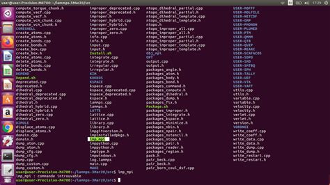 Running Lammps Lmpmpi Commande Introuvable Researchgate