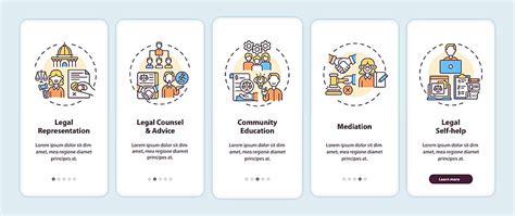 Legalization Onboarding App With Apostille Confirmation And Walkthrough Vector Digital Service