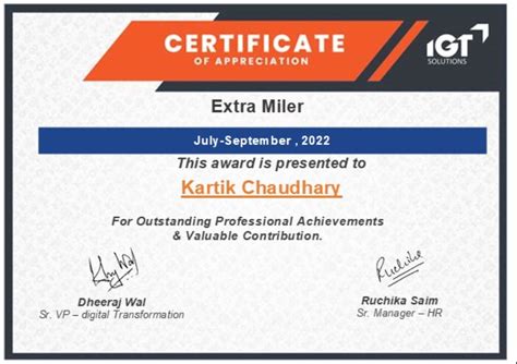 Kartik Chaudhary On Linkedin Extramiler Rewardsandrecognition