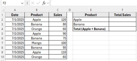 Sumifs With Multiple Criteria In Same Column In Excel Excel Insider