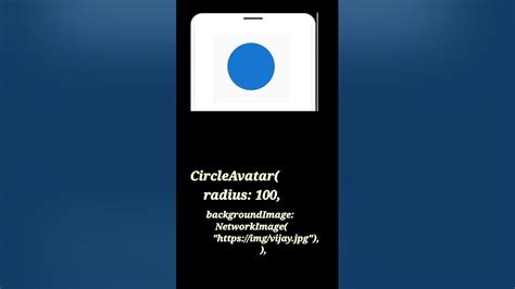 Flutter Tutorial Flutter Circle Avatar Youtube