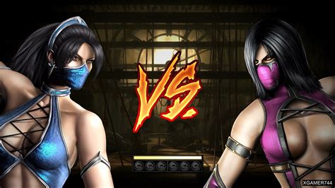 Mortal Kombat 9 Kitana Vs Mileena Youtube