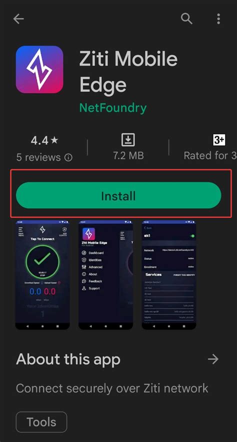 How To Install And Run Ziti Mobile Edge On Android Netfoundry
