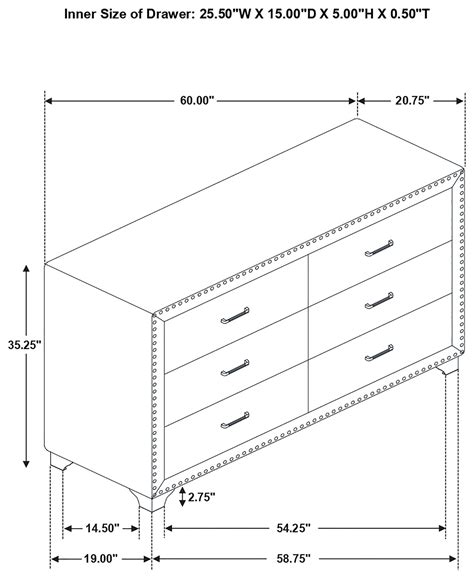 Melody Pacific Blue Dresser From Coaster Furniture Coleman Furniture
