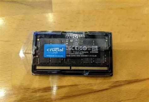 Оперативная память sodimm ddr5 1x16gb Москва Комьютерные аксессуары и