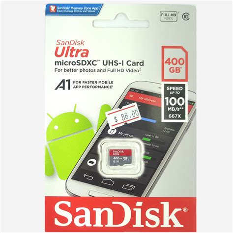 SanDisk Ultra MicroSDHC MicroSDXC UHS I Card 80MB S Mr IT