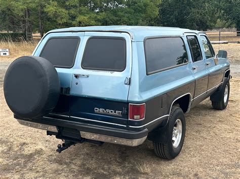 1990 Chevrolet Suburban V2500 4x4 Silverado 100 Rust Free No Reserve