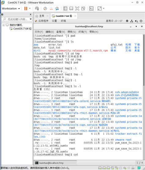 学习Linux文件管理 刘鑫浩 博客园