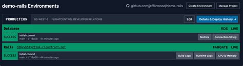 Getting Started With Ruby On Rails On Flightcontrol