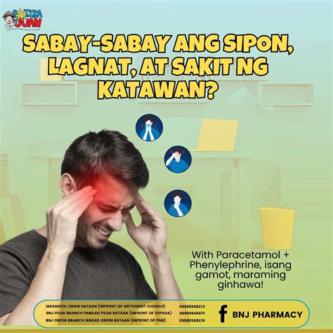 Botika Sabay Sabay Ang Sipon Lagnat At Sakit Ng Katawan 🤒 Parang