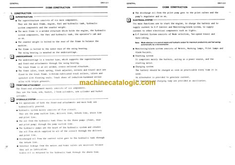 Hitachi Ex300 Service Manual Machine Catalogic