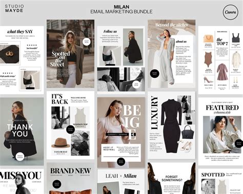 Editable Email Templates Email Marketing Product Marketing Email Fashion Email Template