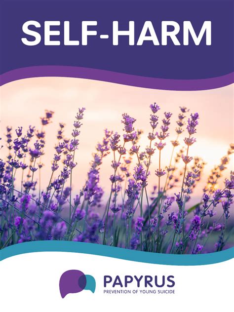 Self Harm A5 Booklet English 2024 Pdf Self Harm Psychological