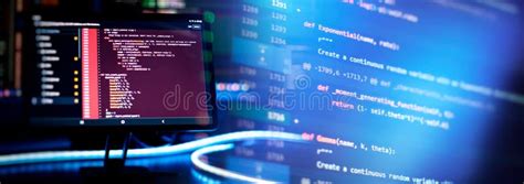 It Technology Industry Concept Development Of Programming And Coding