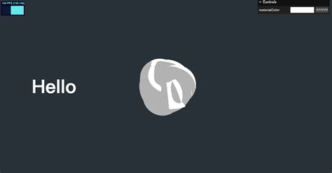 Three js 之 Scroll based animation 基于页面滚动的动画