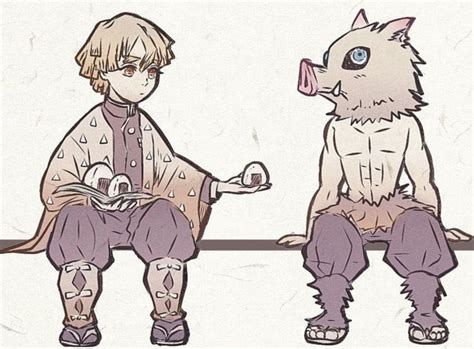 Demon Slayer Ships Inosuke X Zenitsu Artofit