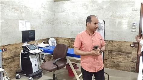 وكيل صحة البحيرة يتفقد العمل بمستشفى الأطفال التخصصي في أبوحمص صور