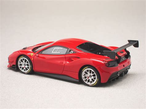 Ferrari 488 Challenge Rosso Corsa Looksmart 143e Minicarweb
