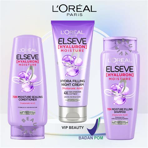 Jual Loreal Paris Elseve Hyaluron Moisture Series Night Cream 150ml Shampoo Conditioner