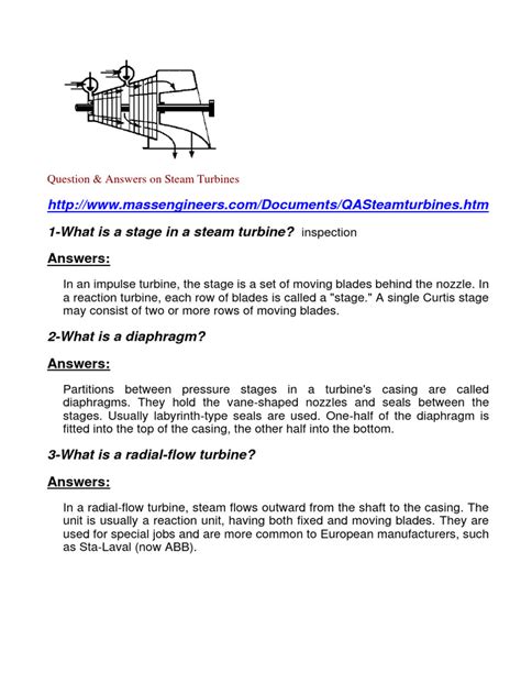 questions and answers on steam turbines pdf turbine steam