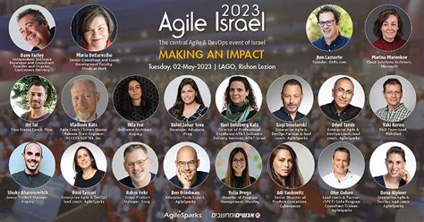 Agile Israel 2023 Making An Impact Agilesparks