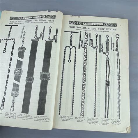 A Cooley And Co Illustrated Jewelry Catalog Late 1800s Paper Ephemera