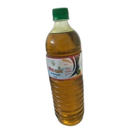 Mono Unsaturated 1l Vidya Gold Yellow Mustard Oil Packaging Size 1 Litre At Rs 215bottle In