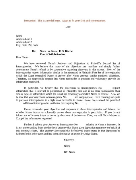Sample Objection Letter To Court Fill Out Sign Online DocHub