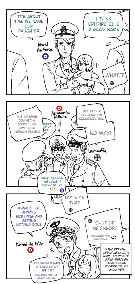Anyan Jooho Flight Highschool Highres Translated Comic Dassault Rafale Eurofighter