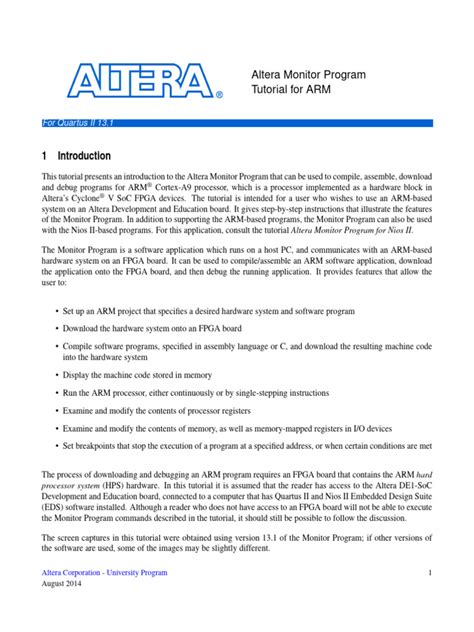 Alteramonitorprogramarm Pdf Window Computing Installation