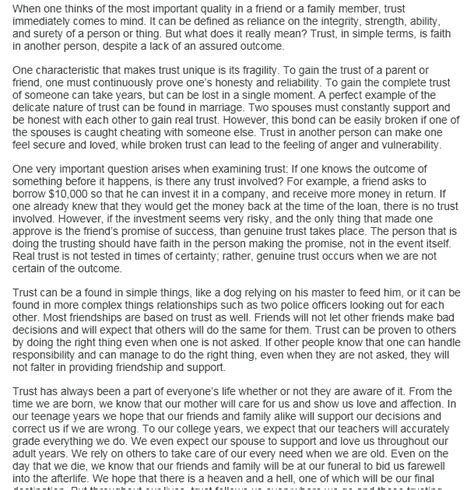 Definition Argument Essay Examples ~ Certificate Letter