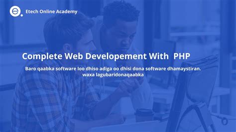 Complete Web Developement With Php Casharka 10aad Youtube