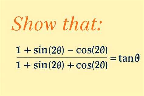 How To Easily Prove A Challenging Trigonometric Identity By Thanushan