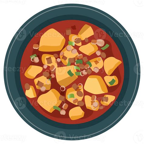 Mapo Tofu Chinese Food 13392097 Png